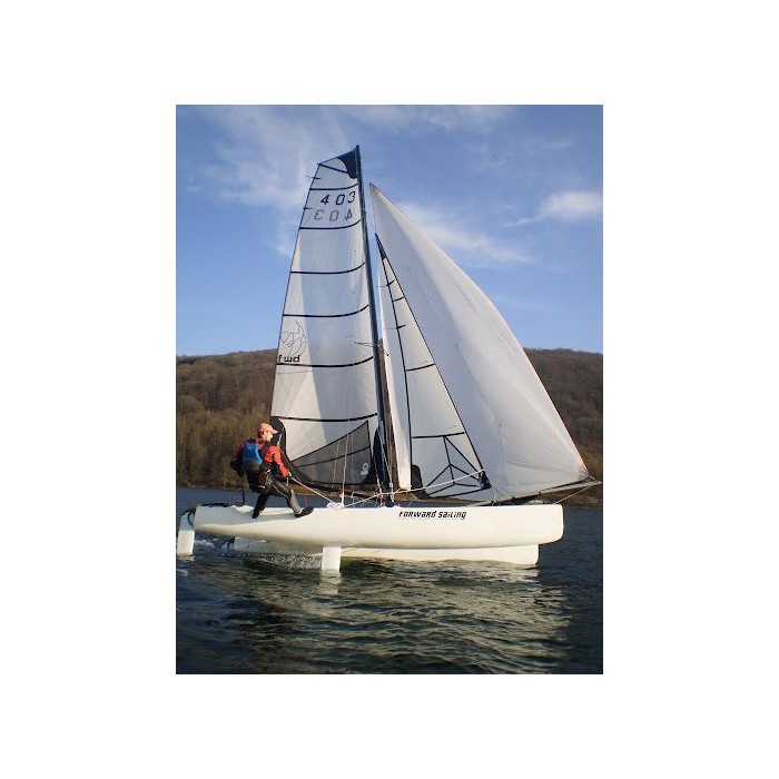 Großsegel für Sportkatamarane Hobie Cat Tiger, dark hawk, mattia plus ...