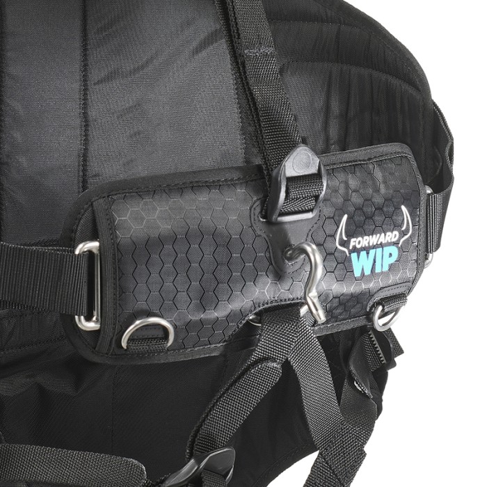 EXO trapeze harness adjustable lumbar support sailing performance